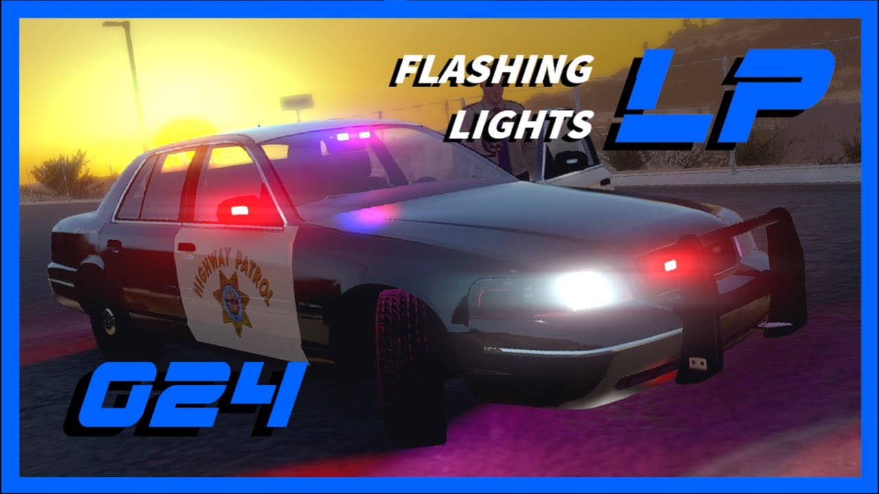Flashing Lights LP | California Highway Patrol | Night + SlickTop ...