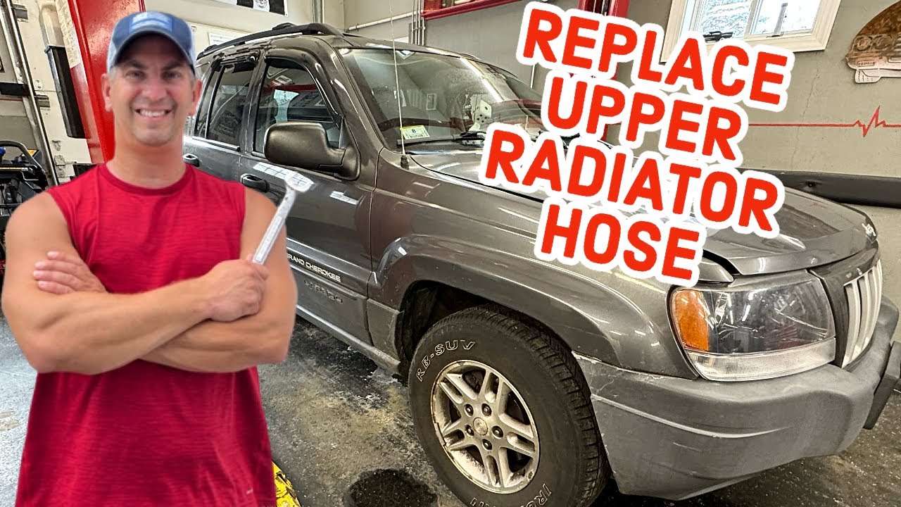 (1999-2004) Jeep Grand Cherokee UPPER RADIATOR HOSE Replacement (4.0 ...