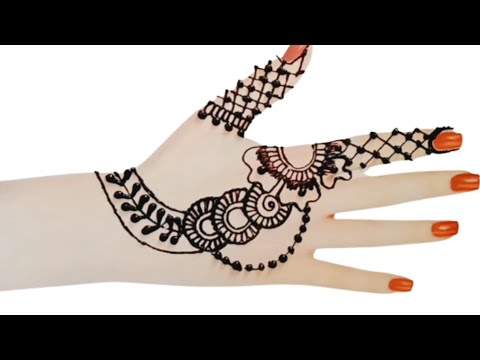 Arabic mehndi design||finger mehndi design||simple arabic mehndi design ...