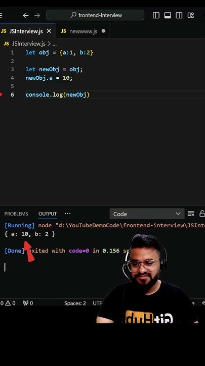 #day66 - did you know how javascript objects are assigned 😧 #coding #frontend #javascript # ...