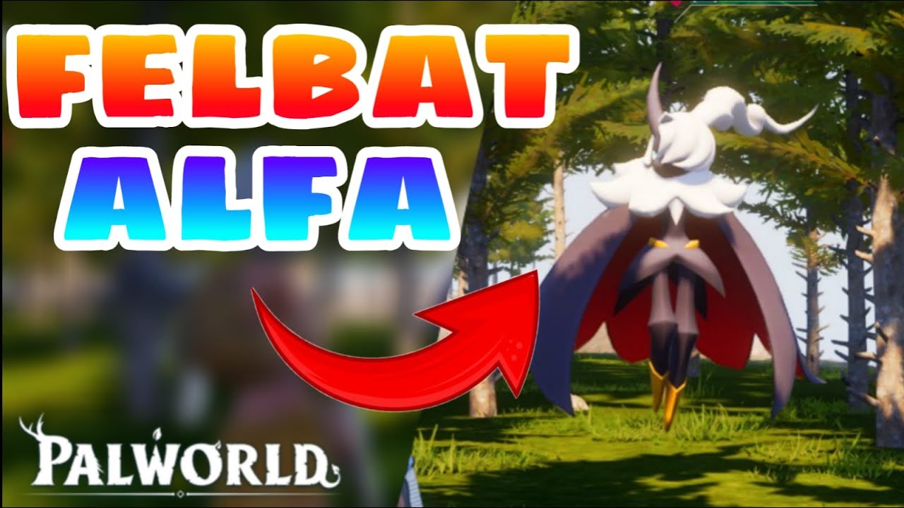 Donde ESTA FELBAT alfa en PALWORLD - YouTube