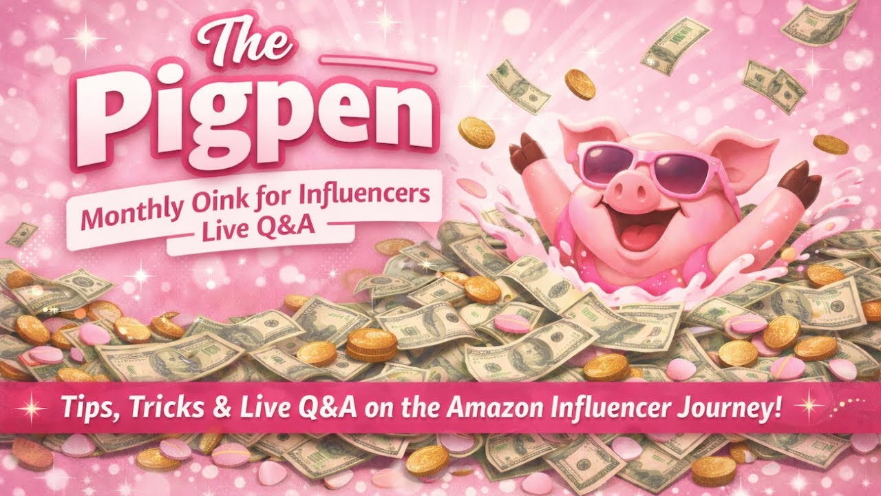 The Pig Pen - Oink for Influencers Monthly Chat - YouTube