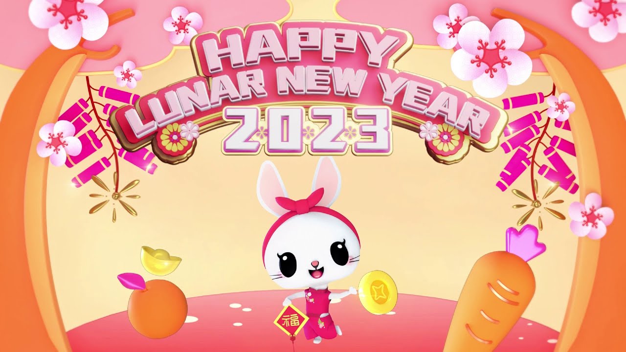 Getting In The Mood - Meet Happy Bunny! (English) | Lunar New Year 2023 ...
