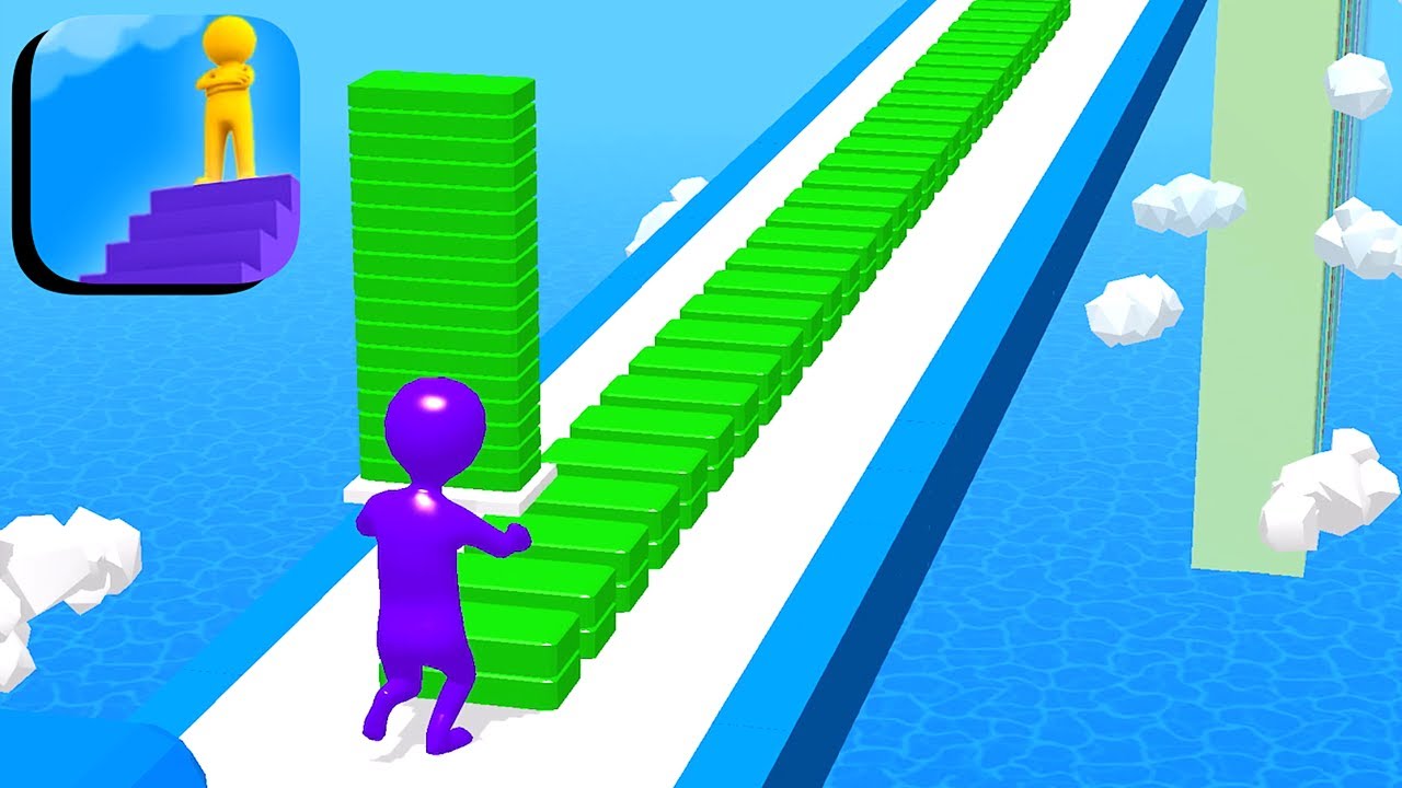 Stair Master - All Levels Gameplay Android,ios (Levels 13-17) - YouTube