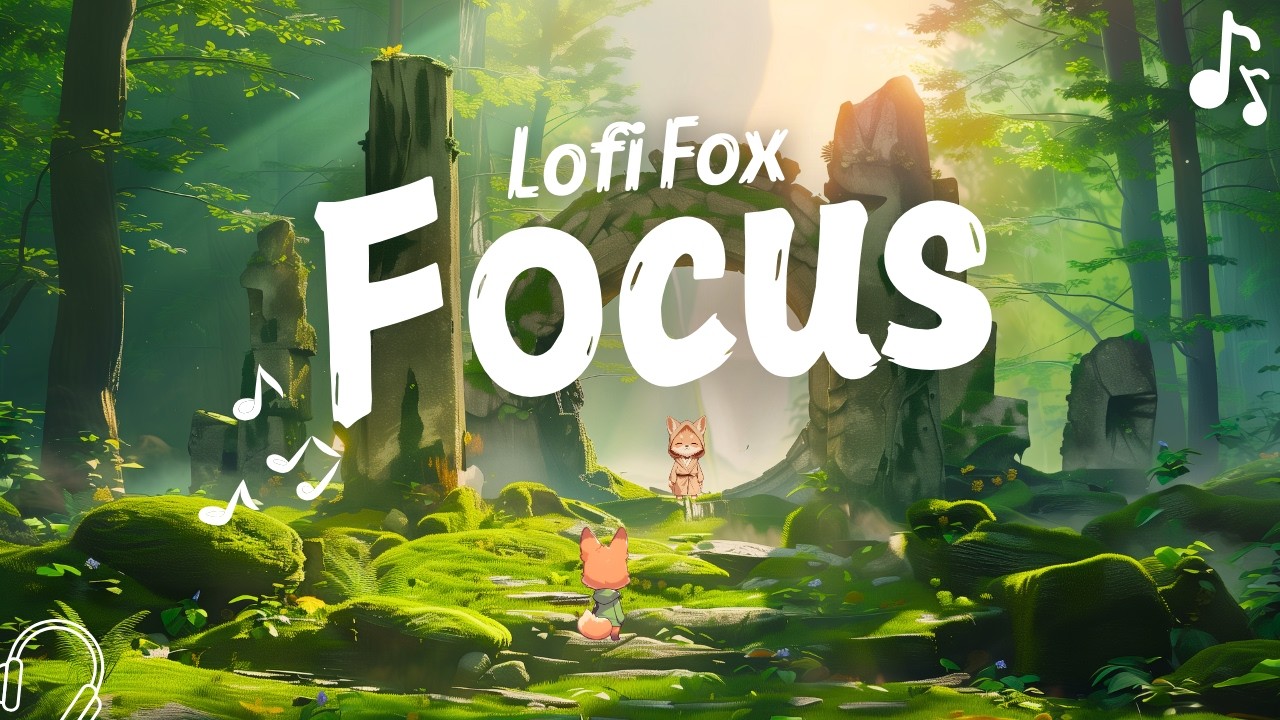 Master of FOCUS 🦊 Lofi Fox 🧘 Chill Lofi Beats for Deep Concentration ...