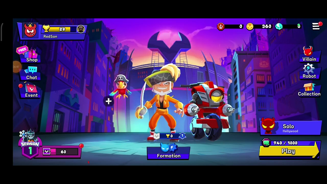 [Villains: Robot Battle Royale] EP 1 Android GamePlay - YouTube