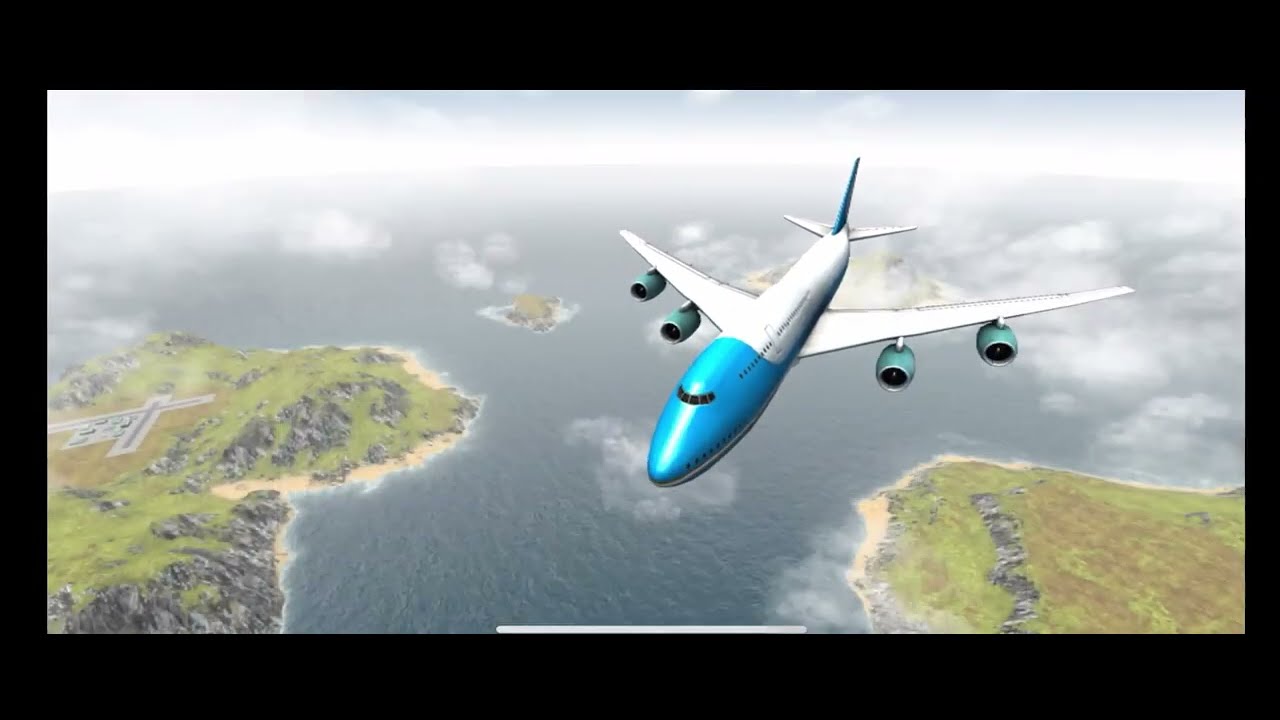 Jumbo Jet Flight Simulator Gameplay Walkthrough Boeing 747 Engine ...