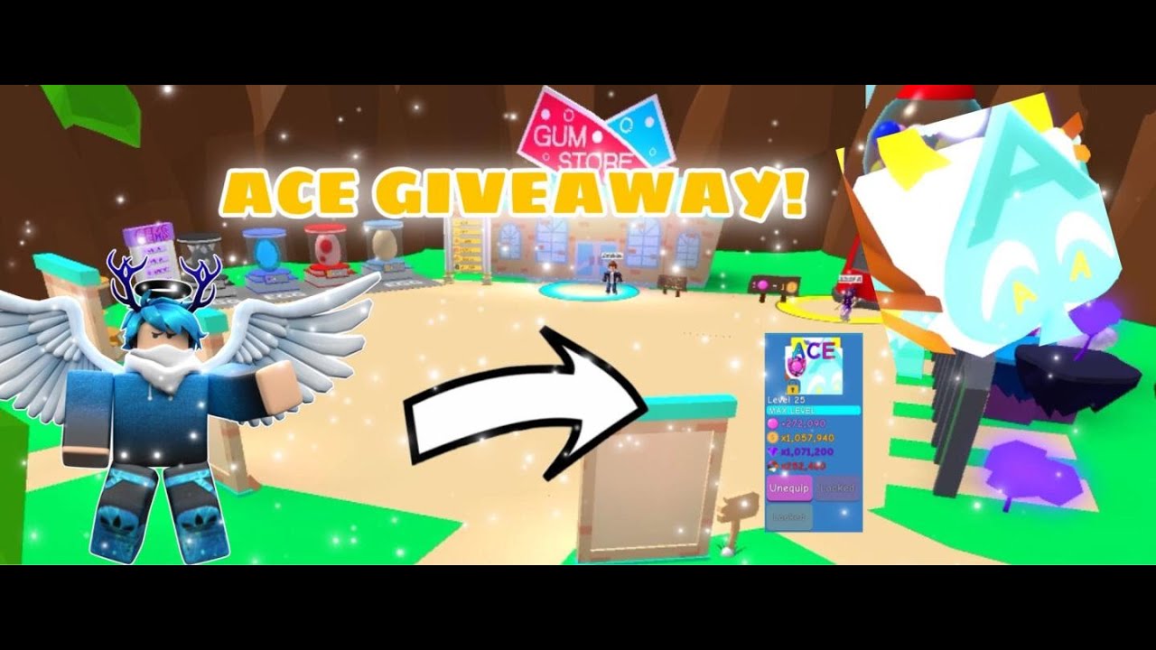 BGS GIVEAWAY ACE SECRET PET!!! - YouTube