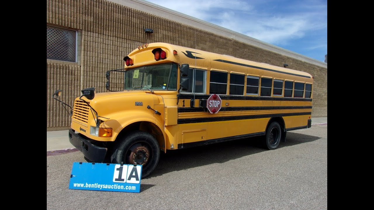 2003-TX Lot # 1A - 2000 INTERNATIONAL 3800 SCHOOL BUS FBC 188,095 MILES ...