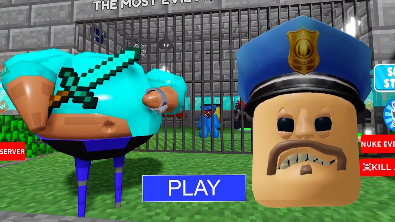 Roblox HEADLESS BARRY'S PRISON RUN! - HARD MODE Obby Walkthrough FULL ...