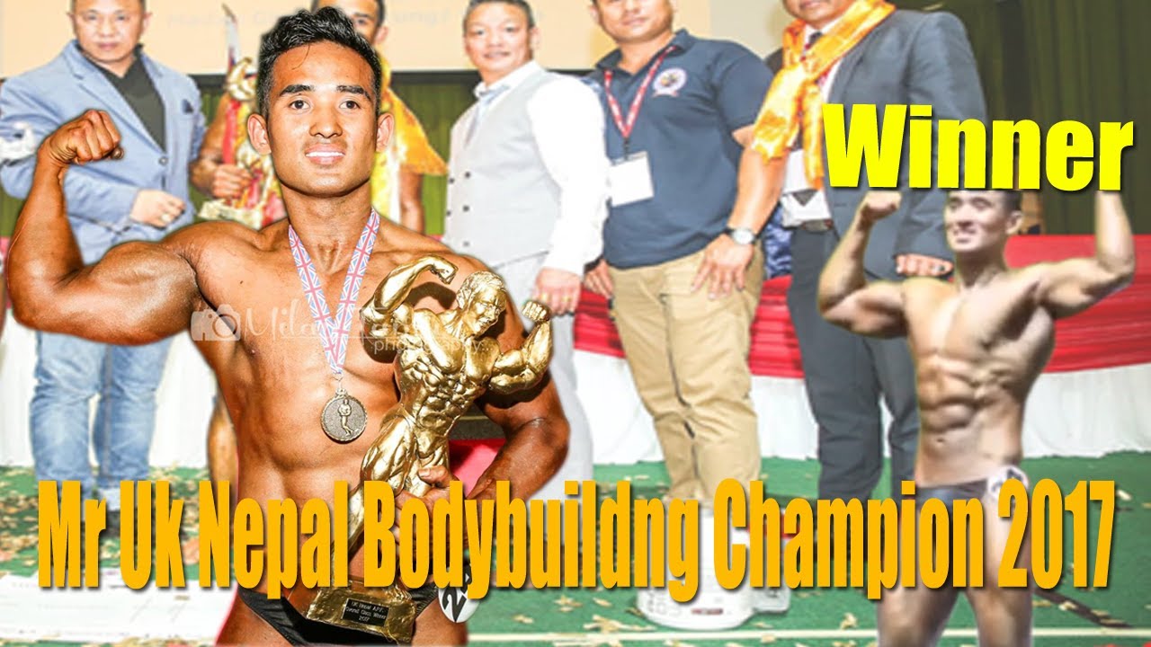 Mr UK Nepal Bodybuilding 2017 Champion - YouTube