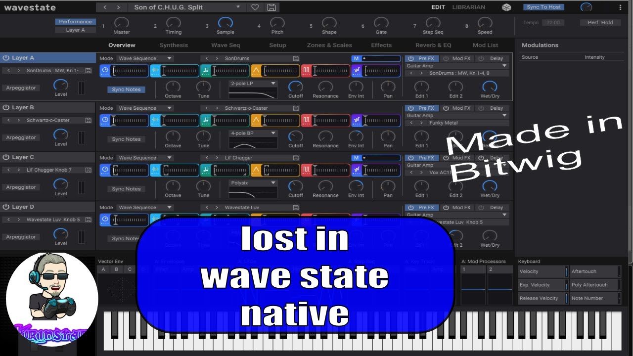 Slowly lost in wave state native - YouTube