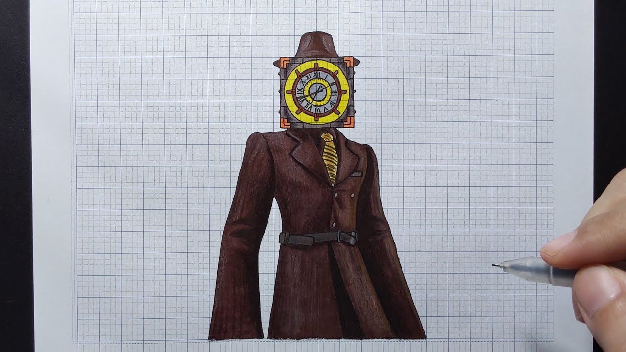 Vẽ Big Clock Man trong Skibidi Toilet Multiverse - YouTube