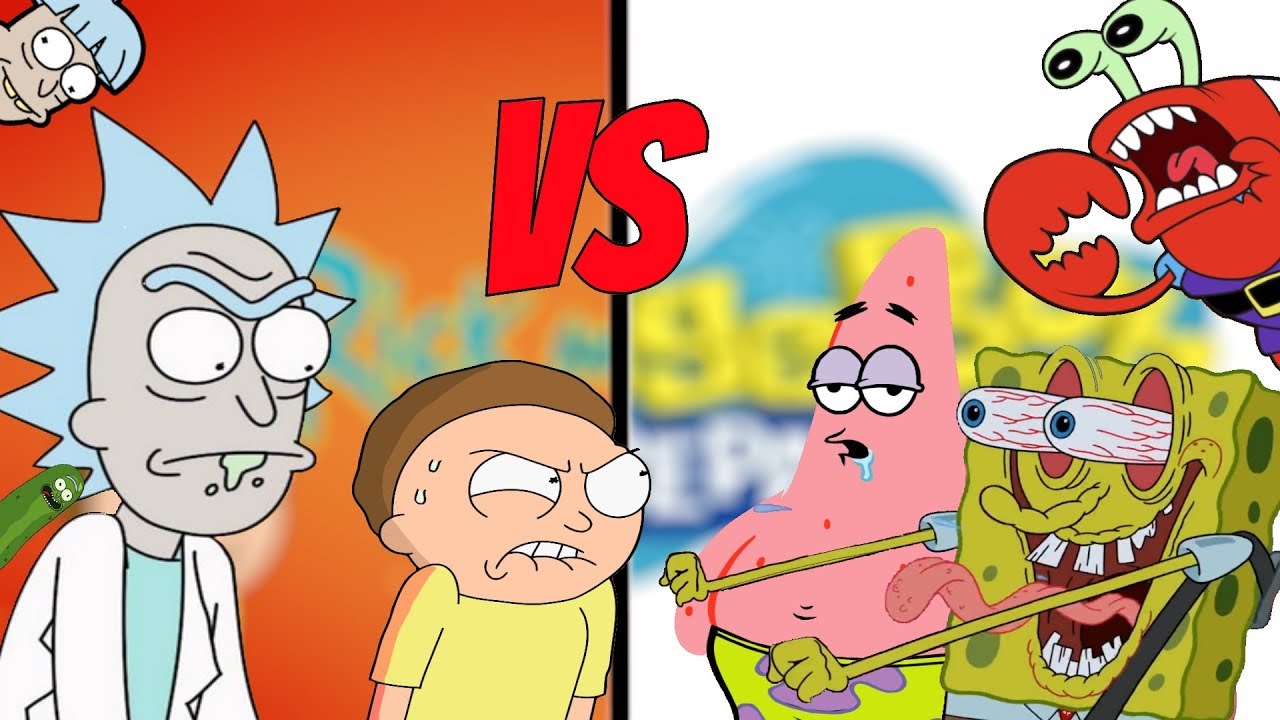 Rick & Morty VS. Spongebob | Kanaltrailer - YouTube