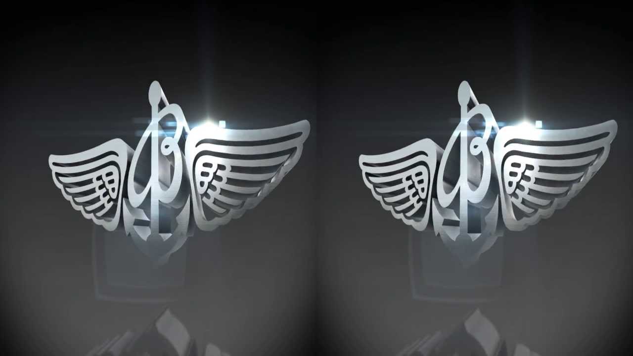 Element 3D stereoscopic 3D S3D test with Breitling Logo - YouTube