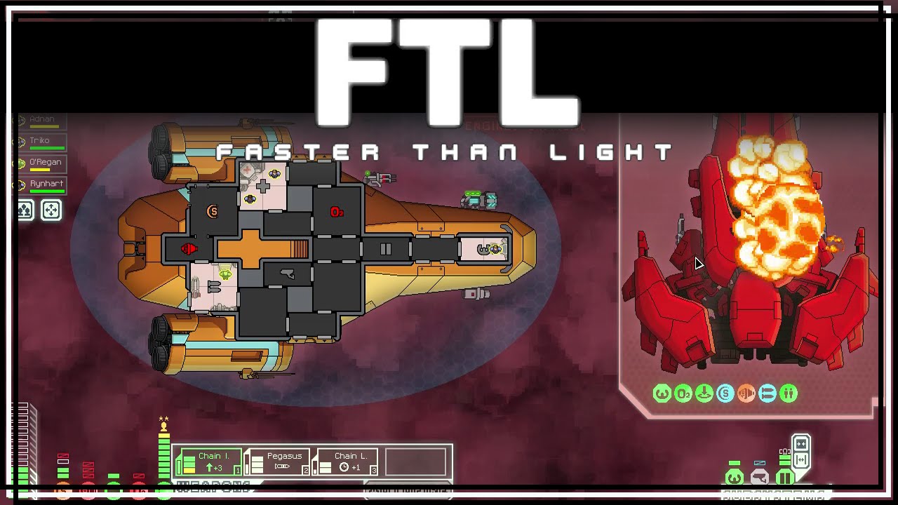 Flak cannon troubles - FTL ep 3 - Let's play FTL with the Red Tail ...