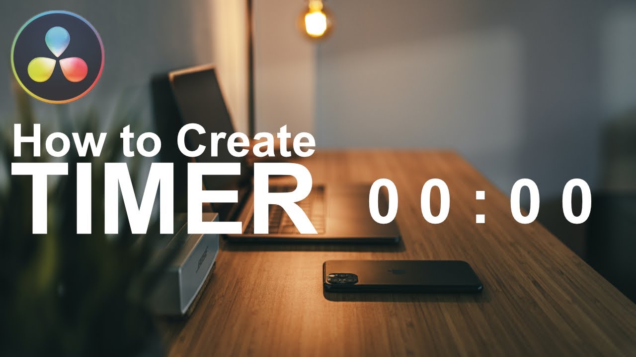 How To Create A Timer In Davinci Resolve Youtube
