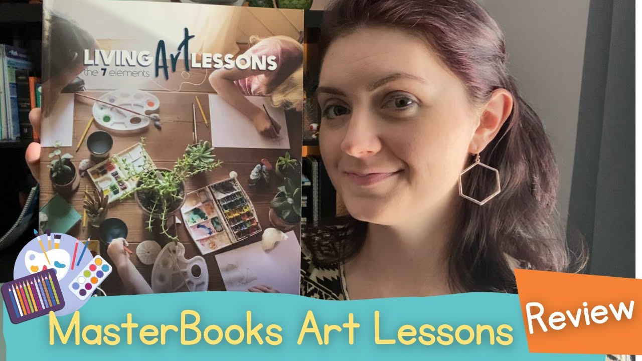 MASTERBOOKS ART LESSON BOOK REVIEW // LOOK INSIDE // HOMESCHOOL - YouTube