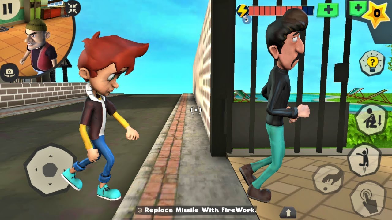Scary Robber Home Clash - Brian chases the Lester (Android/iOS) - YouTube