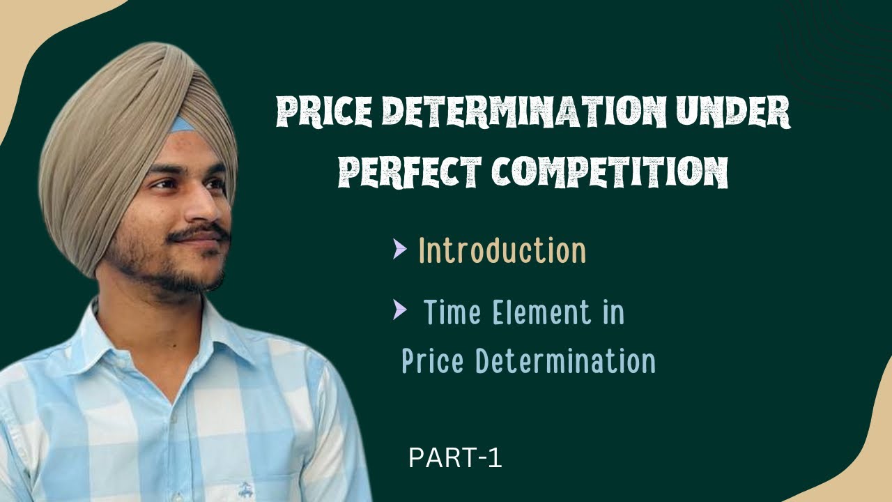 Price Determination under perfect competition| Importance of Time ...