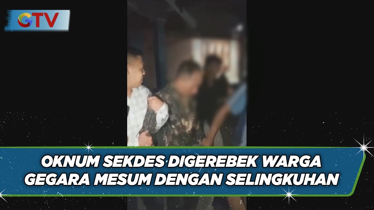Viral! Oknum Sekdes di Blora Digerebek Warga Gegara Mesum dengan Istri Orang - BIM 28/08 - YouTube