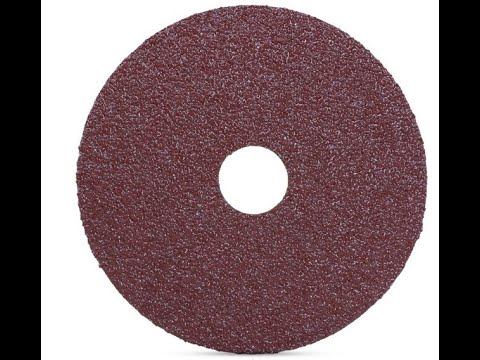A sanding disk with rotational inertia - YouTube