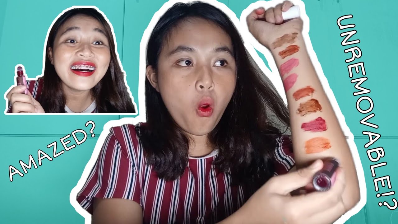 SWATCHES AND REVIEW OF HD MATTE TINTS FROM INSPIRE COSMETICS - YouTube