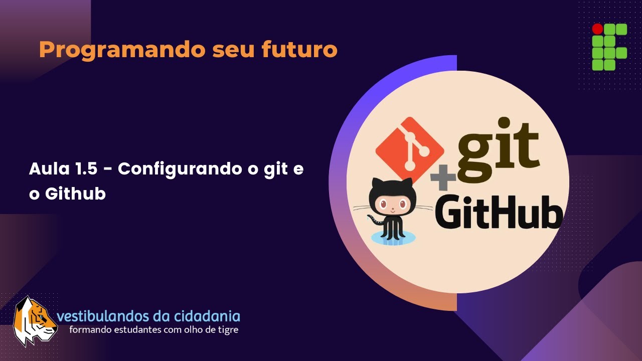 Aula 1.5 - Configurando o git e o Github - YouTube