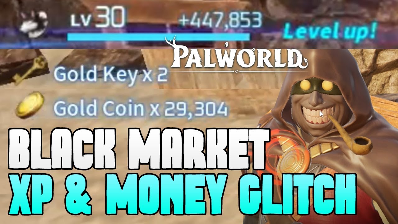 PALWORLD XP GLITCH MONEY FARM (NEW) Level Up Fast Exploit, Fast ...