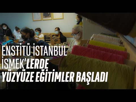 İSMEK'LERDE YÜZ YÜZE EĞİTİM BAŞLADI