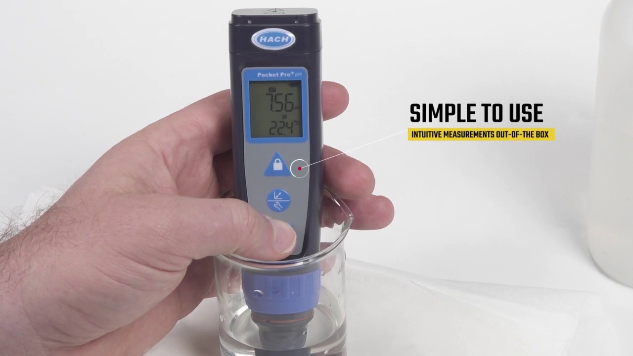 Medidor Pocket Pro+ de pH y Temperatura - YouTube