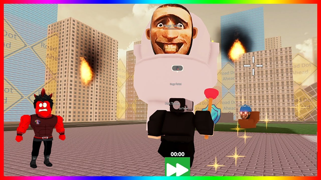 SKIBIDI TOILET ATTACK (skibidi toilet game) Roblox - YouTube