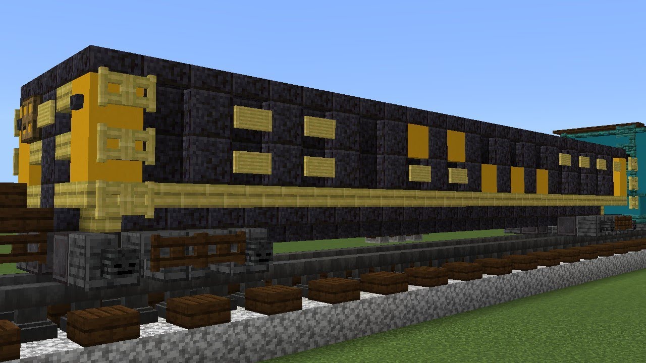 Minecraft Tutorial Rail Gon Gondola Car - YouTube