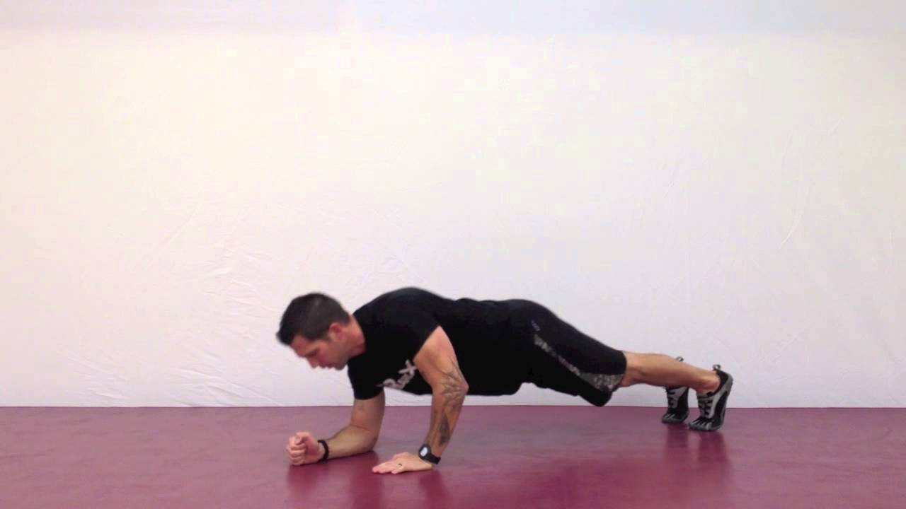 Plank Walk Ups - FitRanX - YouTube