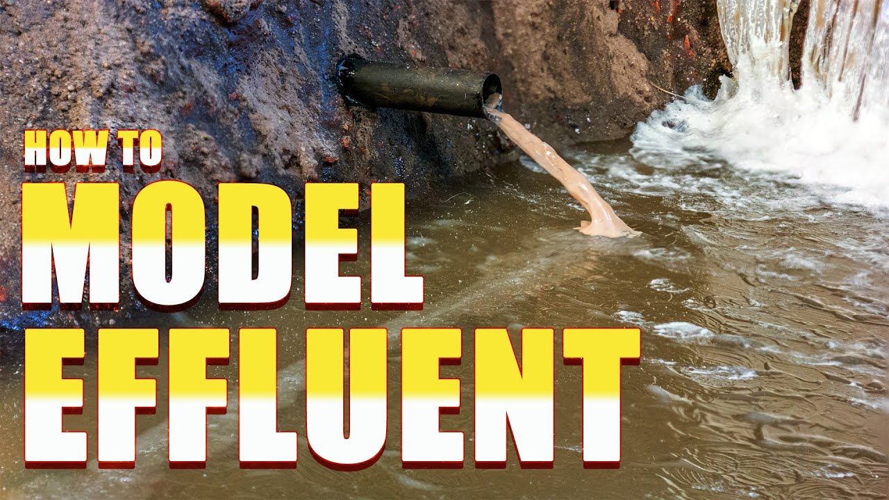 How to Model an Effluent Pipe - YouTube