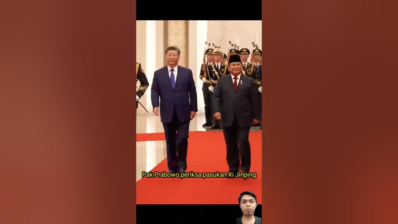 Presiden Prabowo Xi Jinping Berjalan di atas Karpet Merah #presidenprabowo #prabowomania # ...