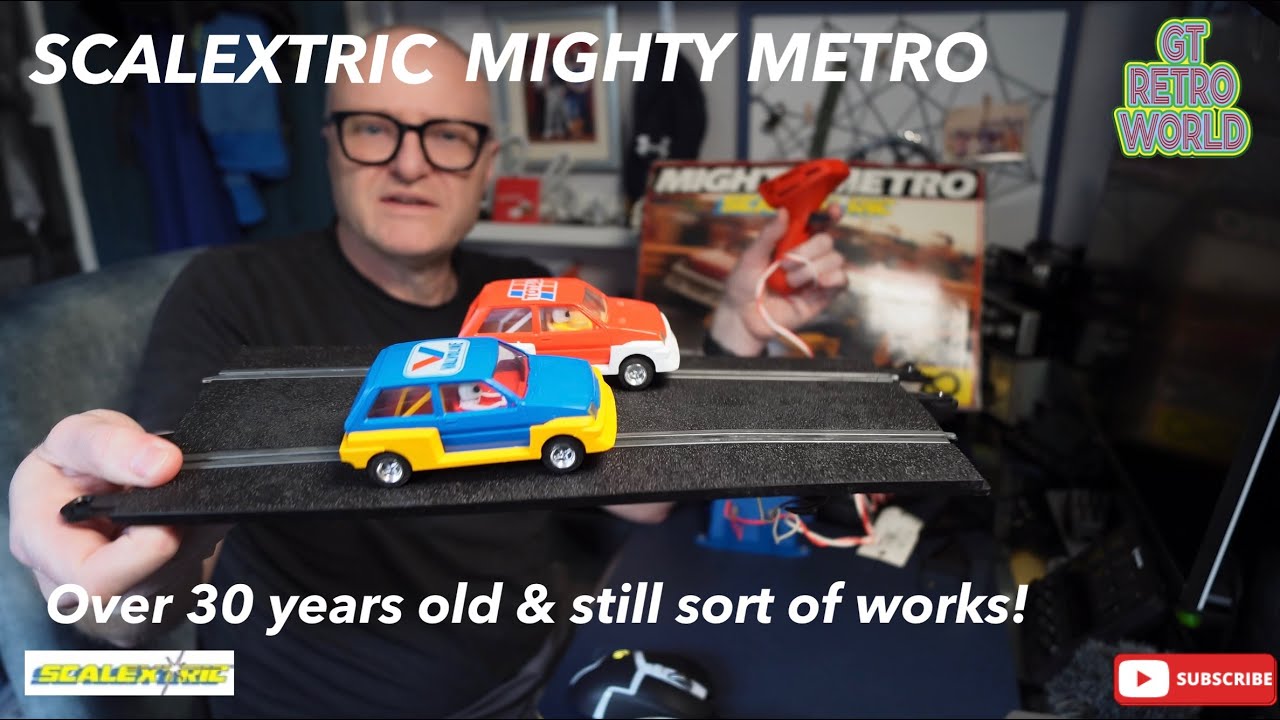 SCALEXTRIC MIGHTY METRO Set C.880 MG 6R4 80’s - YouTube