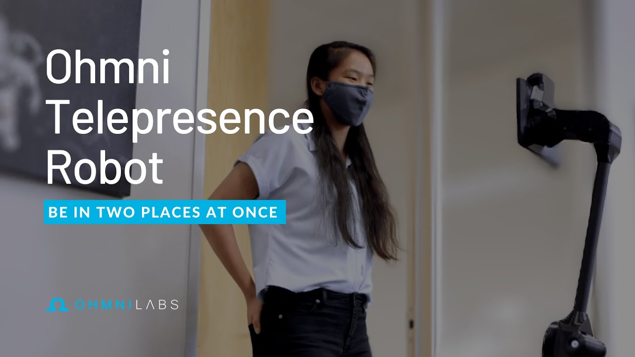 Ohmni Telepresence Robot: Be in Two Places at Once - YouTube