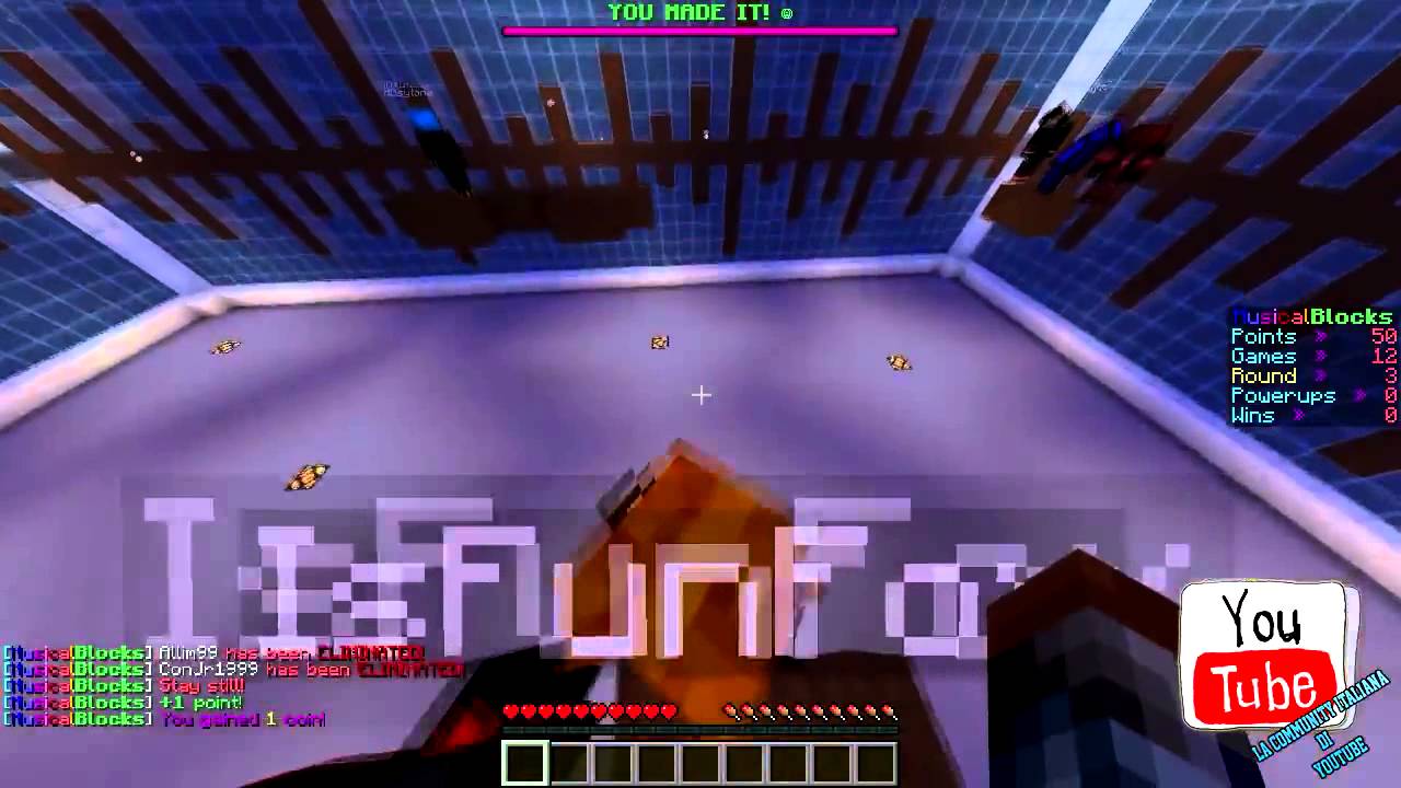 Minecraft: MUSIC BLOCKS - by FuzzyDude & Techno - YouTube