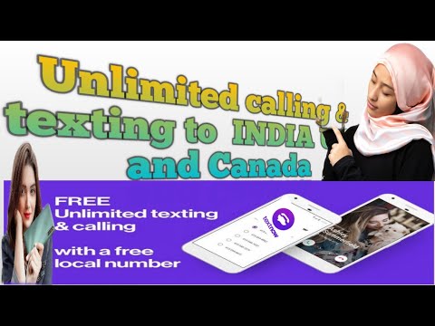 Unlimited calling & texting to all over world with no phone bill - YouTube