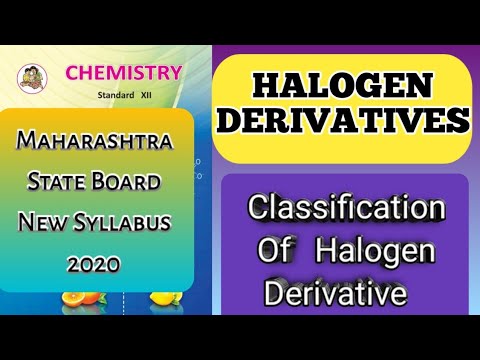 Halogen Derivatives -1( Classification of Halogen Derivatives) - YouTube