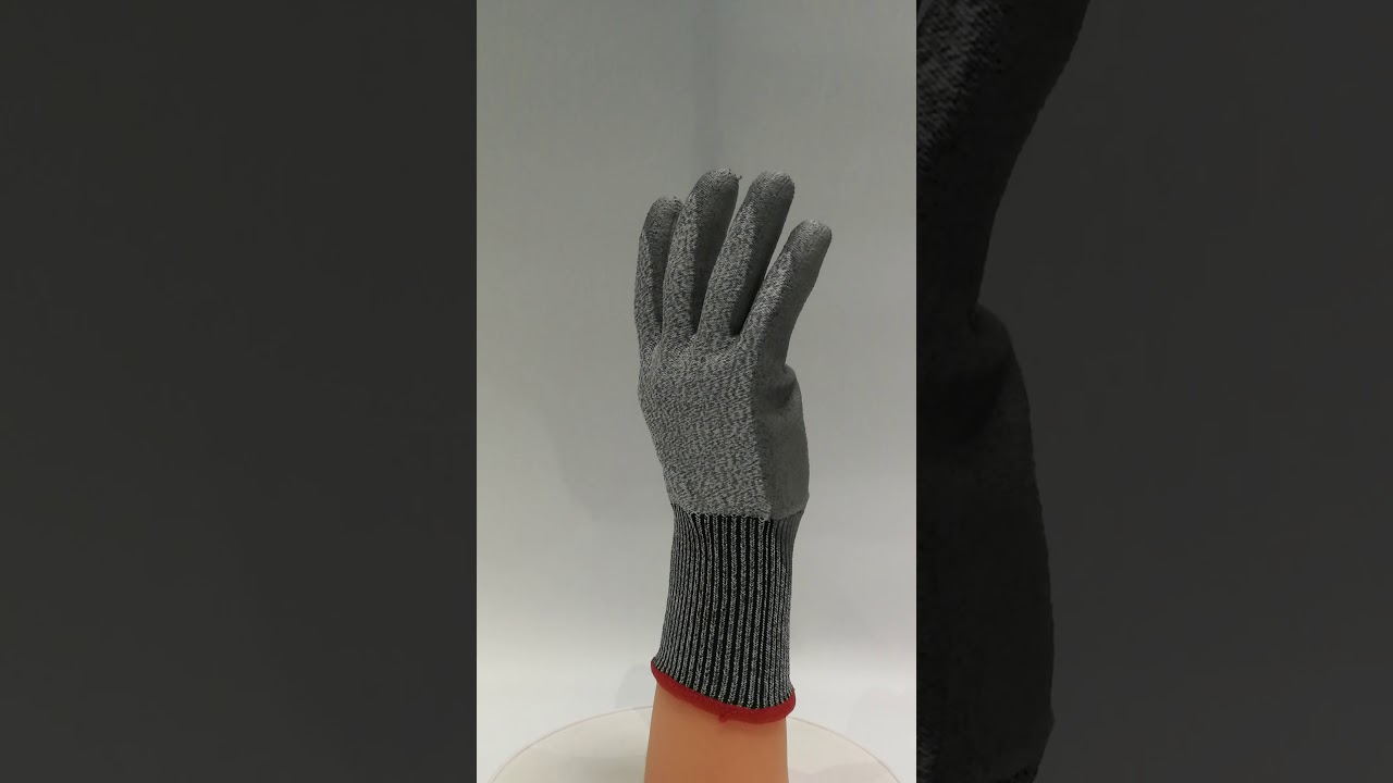 4X43D cut resistant glove - YouTube