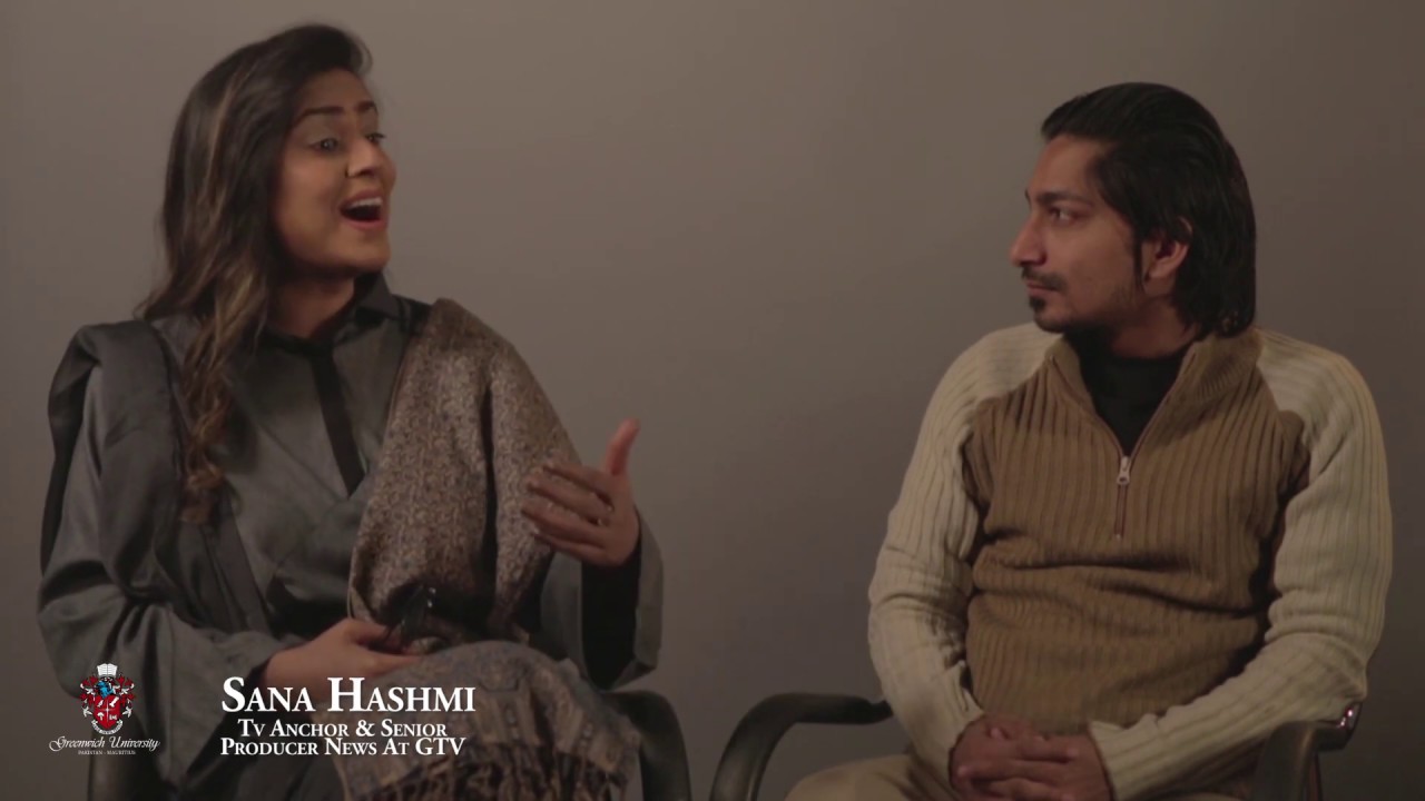 Sana Hashmi | TV Anchor & News Producer | EnFocus with GU | GU Presents ...