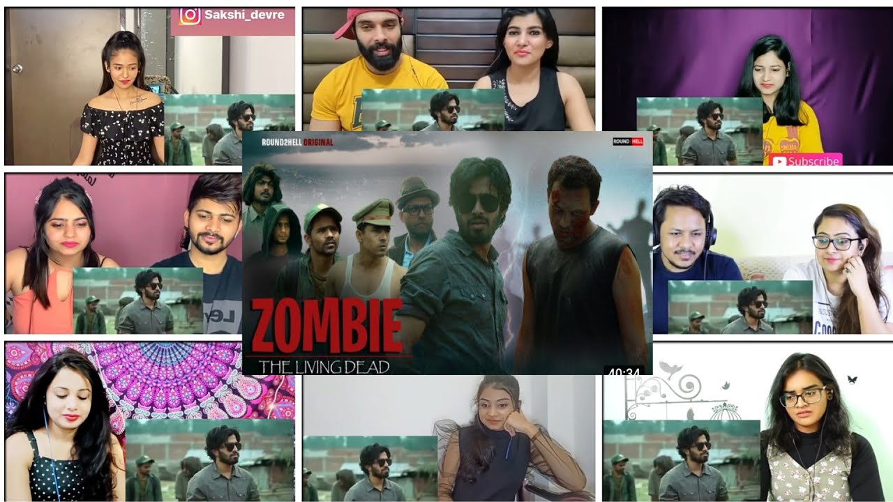 Zombie | R2H | Round 2 Hell | Mixed Mashup Reaction | Indian Mixed Reactions - YouTube