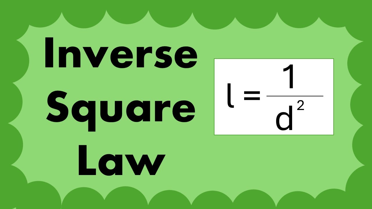 Inverse Square Law for GCSE Biology - YouTube