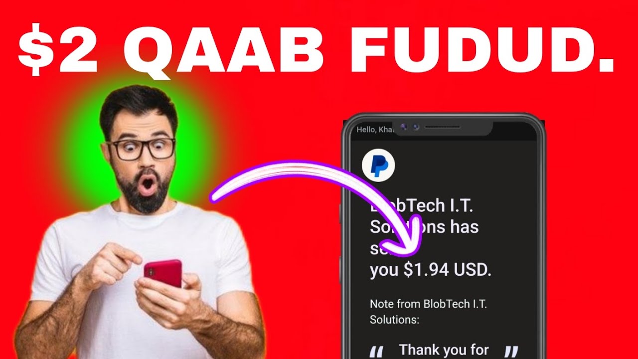 $2 AYAAN KALA BAXAY APP KAAN QAAB FUDUD | SIDEE ONLINE LACAG LOOGA ...
