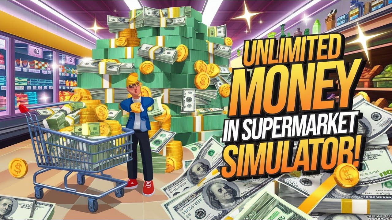 HOW TO ADD MONEY (CHEAT ENGINE) Supermarket Simulator#tips - YouTube