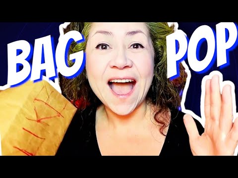 POPPING BAGS ASMR: Blowing Up Hand POP Paper Bags Sounds #crinklesounds ...