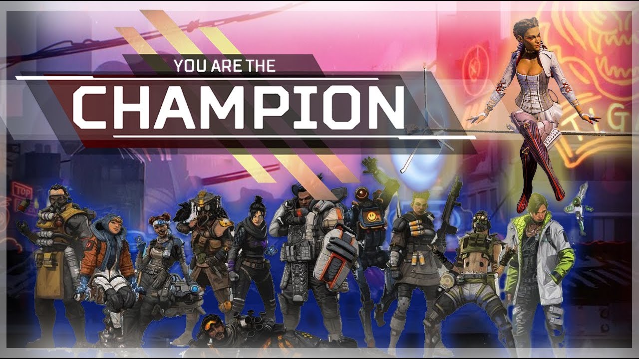 WINNING A MATCH WITH EVERY LEGEND IN APEX LEGENDS | Apex Legends best ...