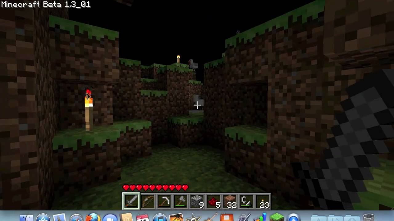 Let's Play Minecraft! Episode 7: Creeper in The Night - YouTube